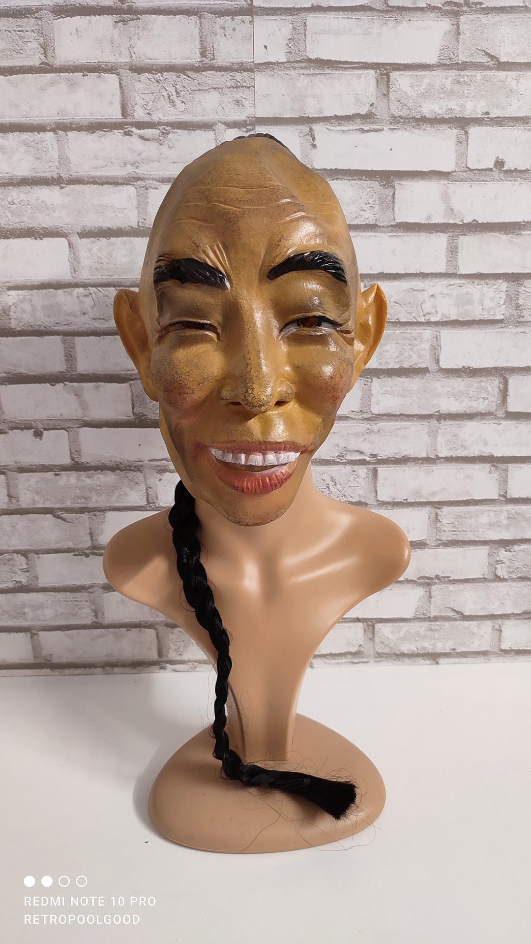 Cesar Mask Brand Lucky Luke Omo Bonux Chinese Man Vintage Mask - Etsy