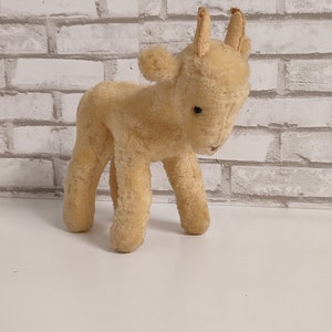 Steiff Vintage Mohair Zicky Goat ,sheep, Stuffed Animal Medium Size - Etsy