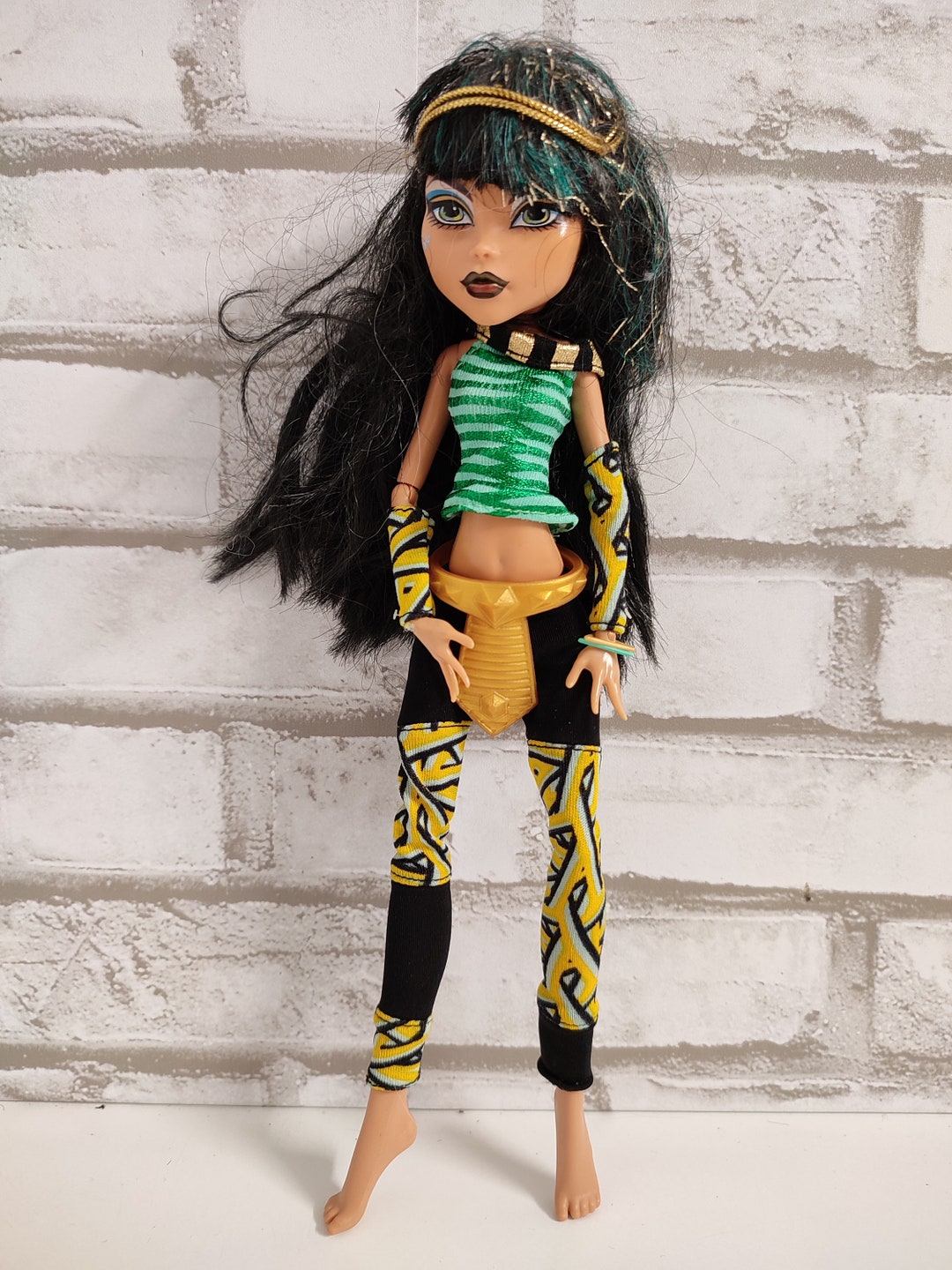 Monster High Doll Cleo De Nile School Out 2nd Wave - Etsy