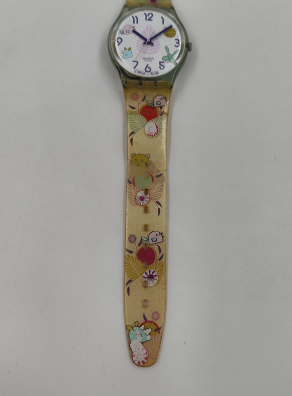Swatch Lucky ZOO Wristwatch, Swatch Animals Watch, Vi… - Gem