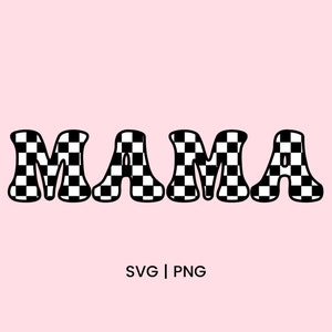 Mama Checkers SVG, Mom Svg, Mothers Day Svg, Mama Png, Mom Png, Mom ...