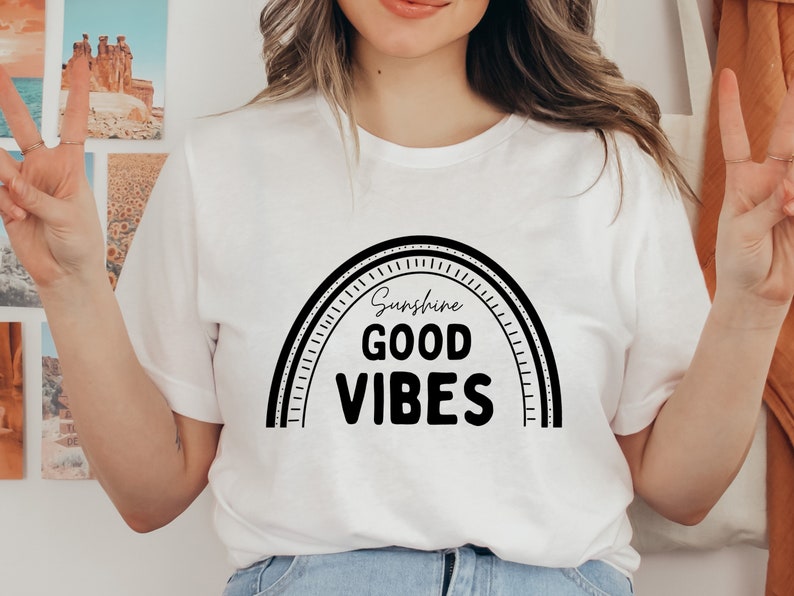 Good Vibes SVG, Motivational SVG, Positive SVG, Inspirational Svg, Good ...