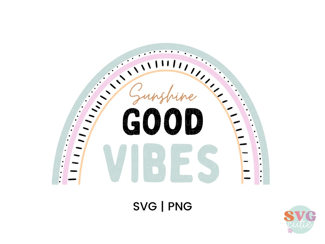 Good Vibes SVG, Motivational SVG, Positive SVG, Inspirational Svg, Good ...