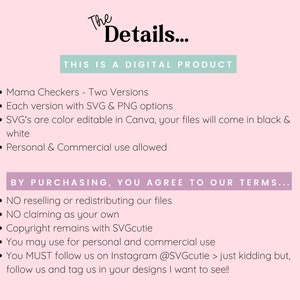 Mama Checkers SVG, Mom Svg, Mothers Day Svg, Mama Png, Mom Png, Mom ...