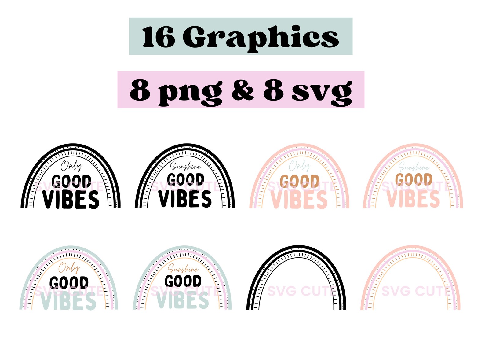 Good Vibes SVG, Motivational SVG, Positive SVG, Inspirational Svg, Good ...