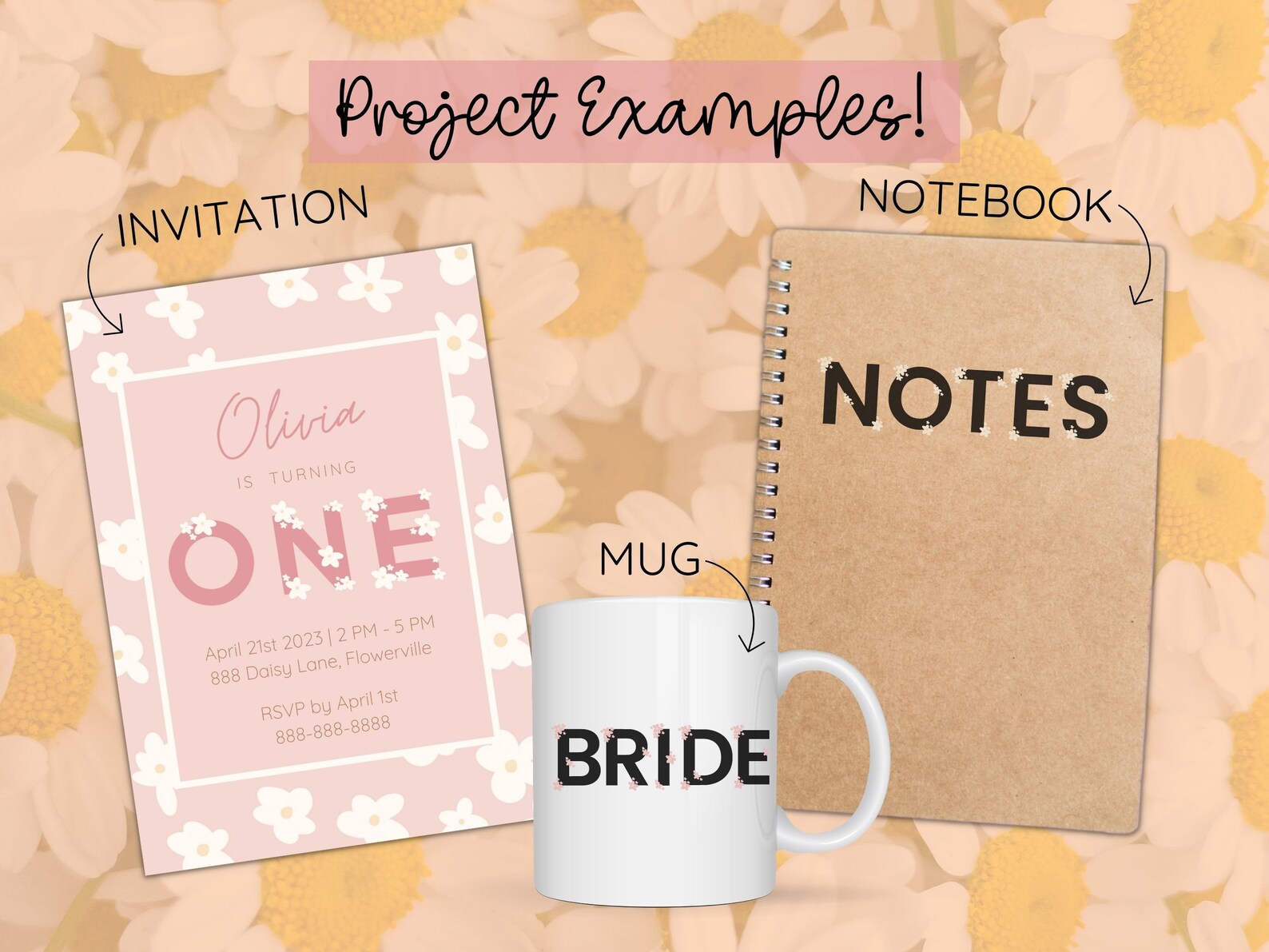 Daisy SVG, Daisy PNG, Daisy Font, Retro Font, Groovy Font, Boho Font ...