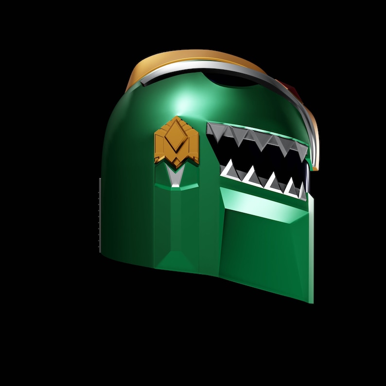 Buy Green Ranger Mandalorian Helmet STL FILE Online in India - Etsy