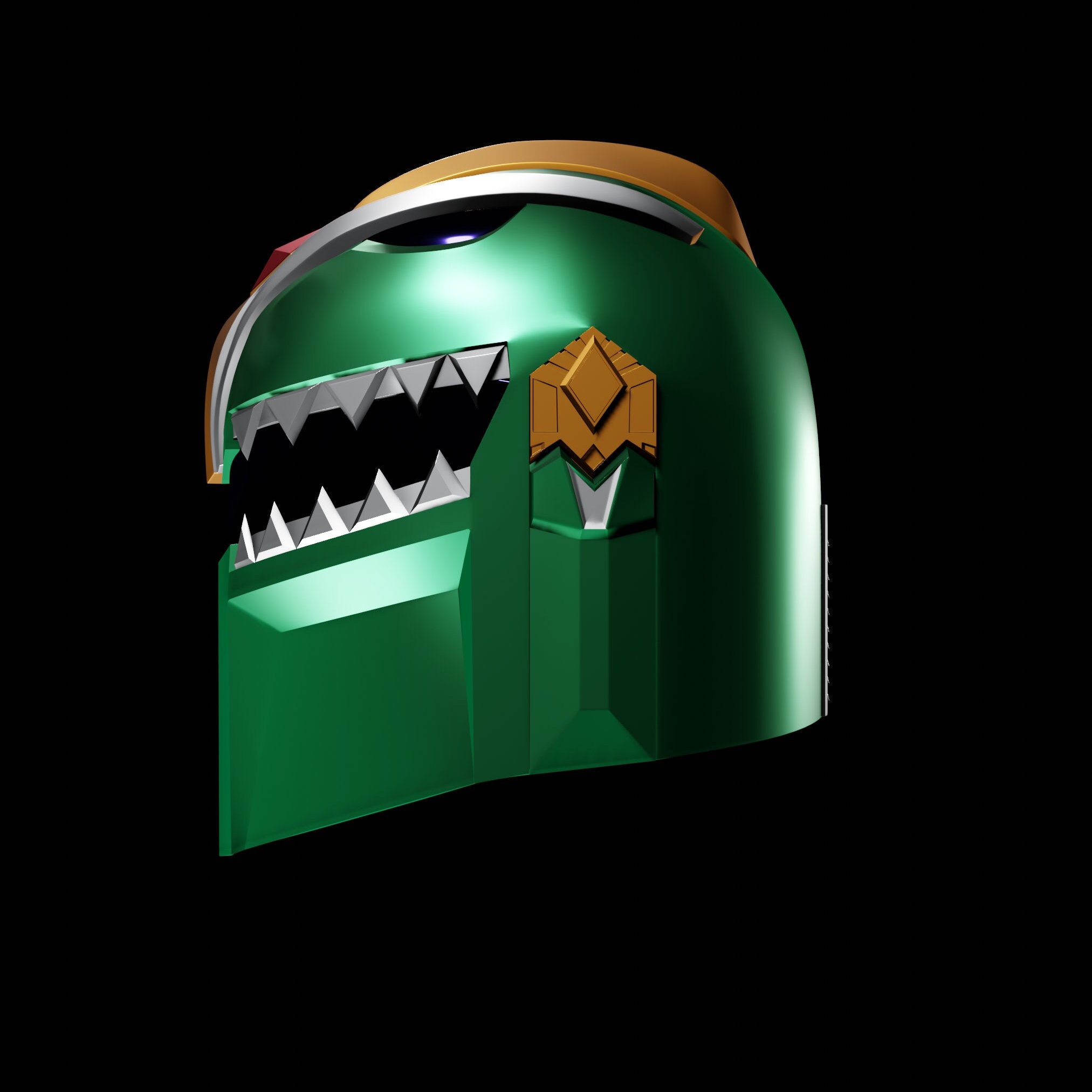 Green Ranger Mandalorian Helmet STL FILE - Etsy Australia