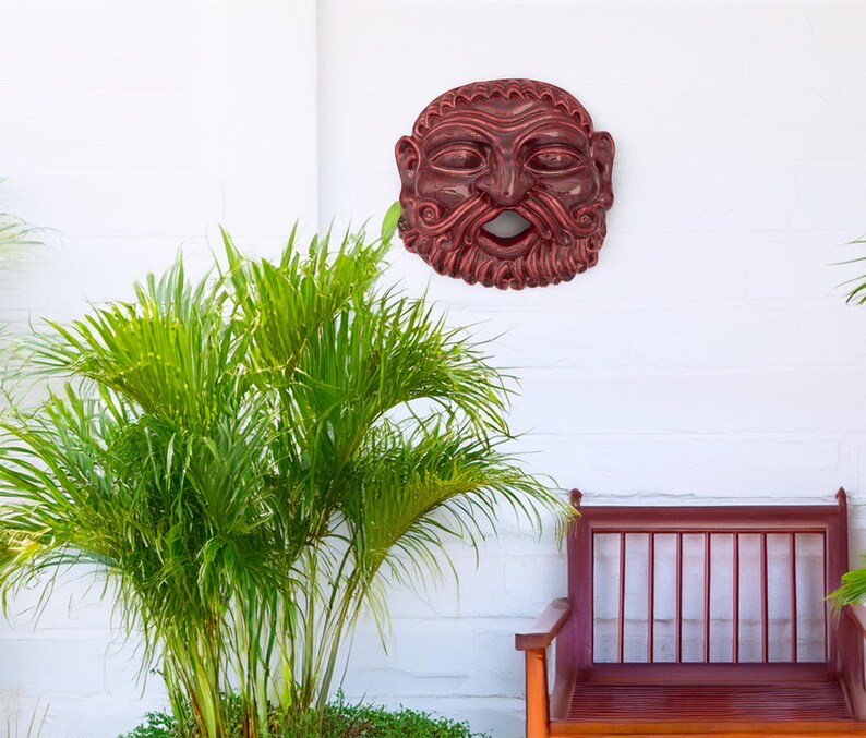 Sculpture Mask - Handmade Wall Decoration - Wall Decor - Handmade by ...