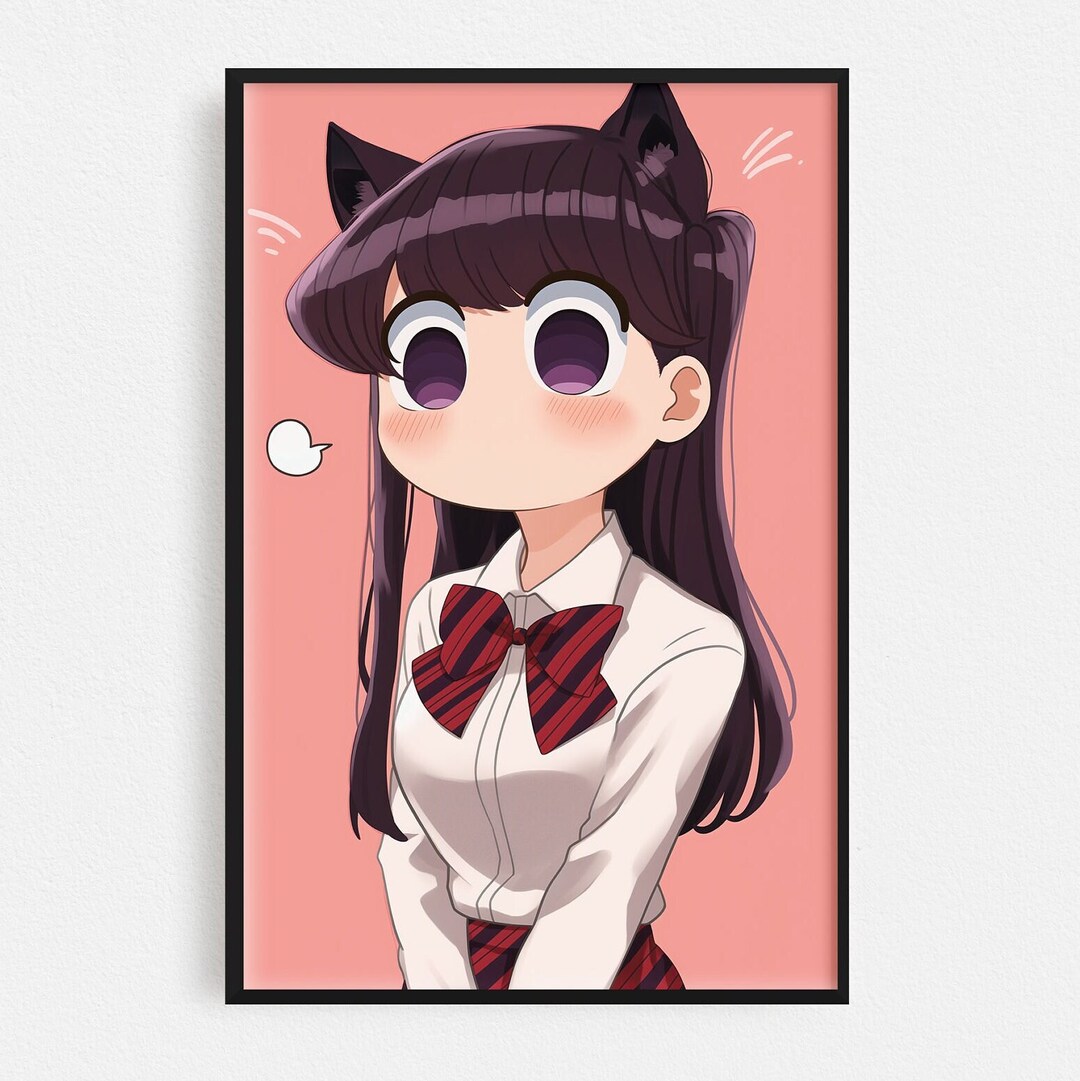 Chibi Komi Poster / Fine Art Print - Etsy