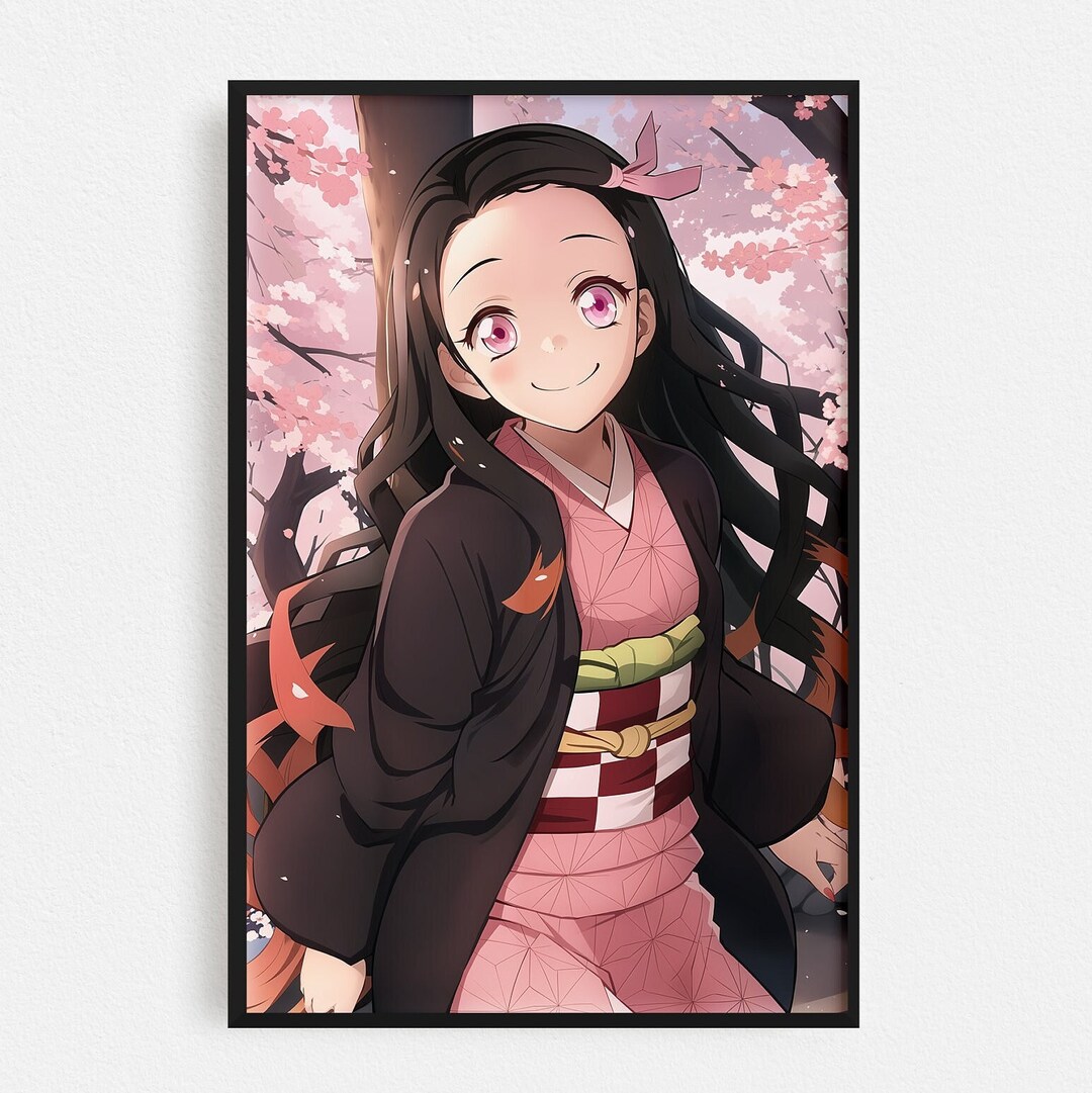 Demon Girl Poster / KNY Fine Art Print - Etsy UK