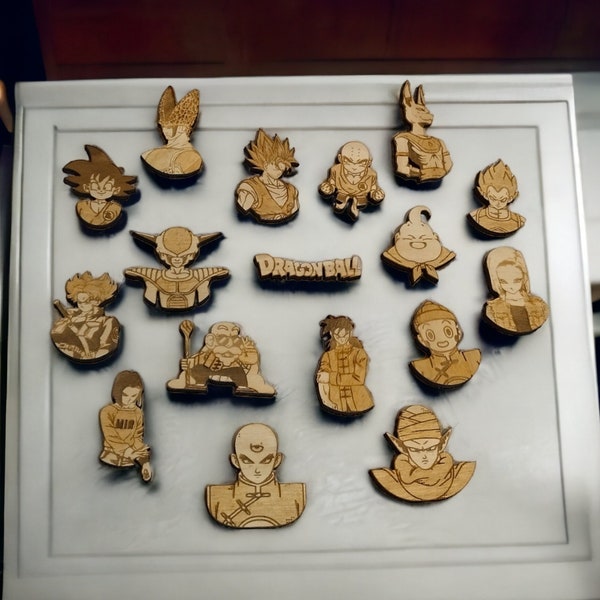 Dragon Ball Z Magnets - Etsy