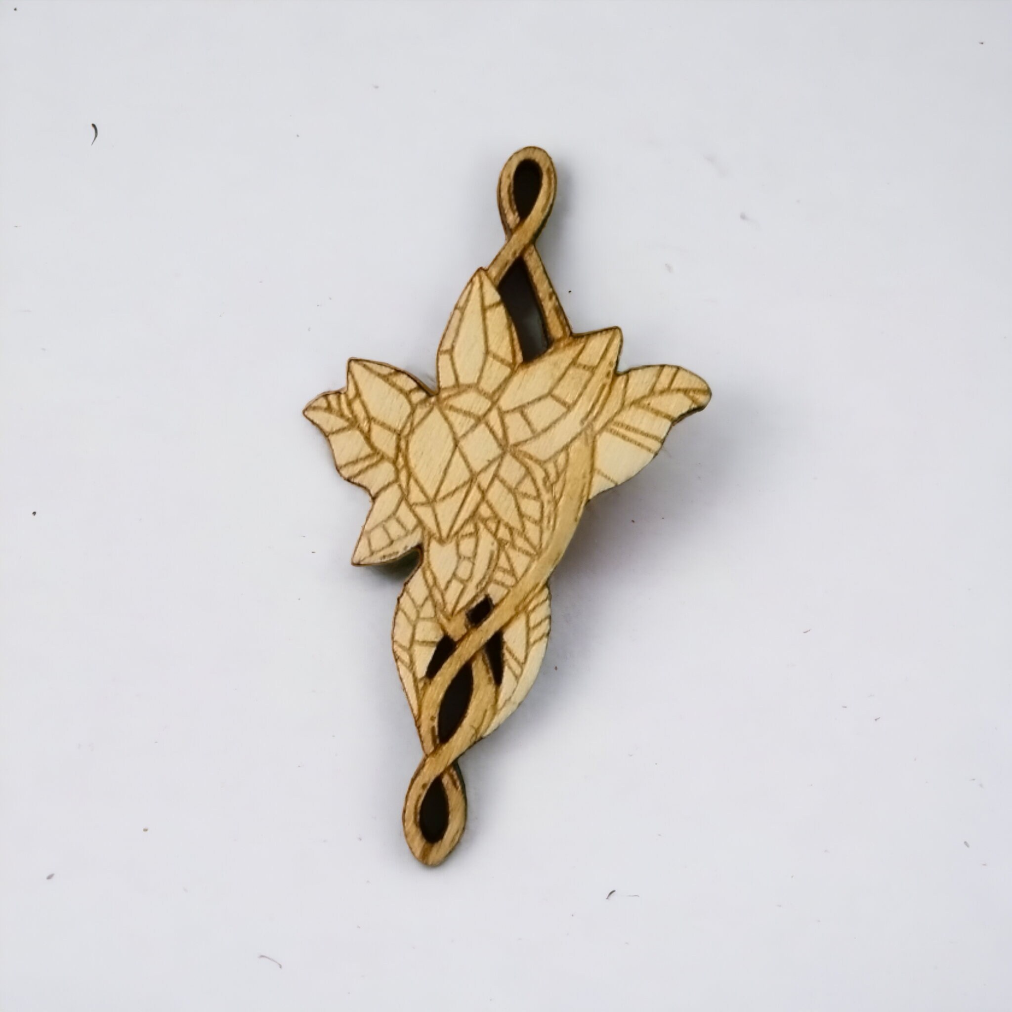 Set of 6 Lord of the Rings Wooden Magnets & Pins Exclusive Brooch ...