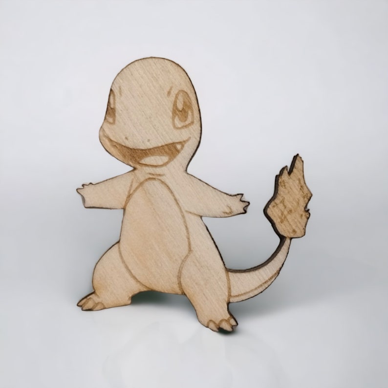 Set of 6 Pokemon Wooden Magnets & Pins Exclusive - Etsy