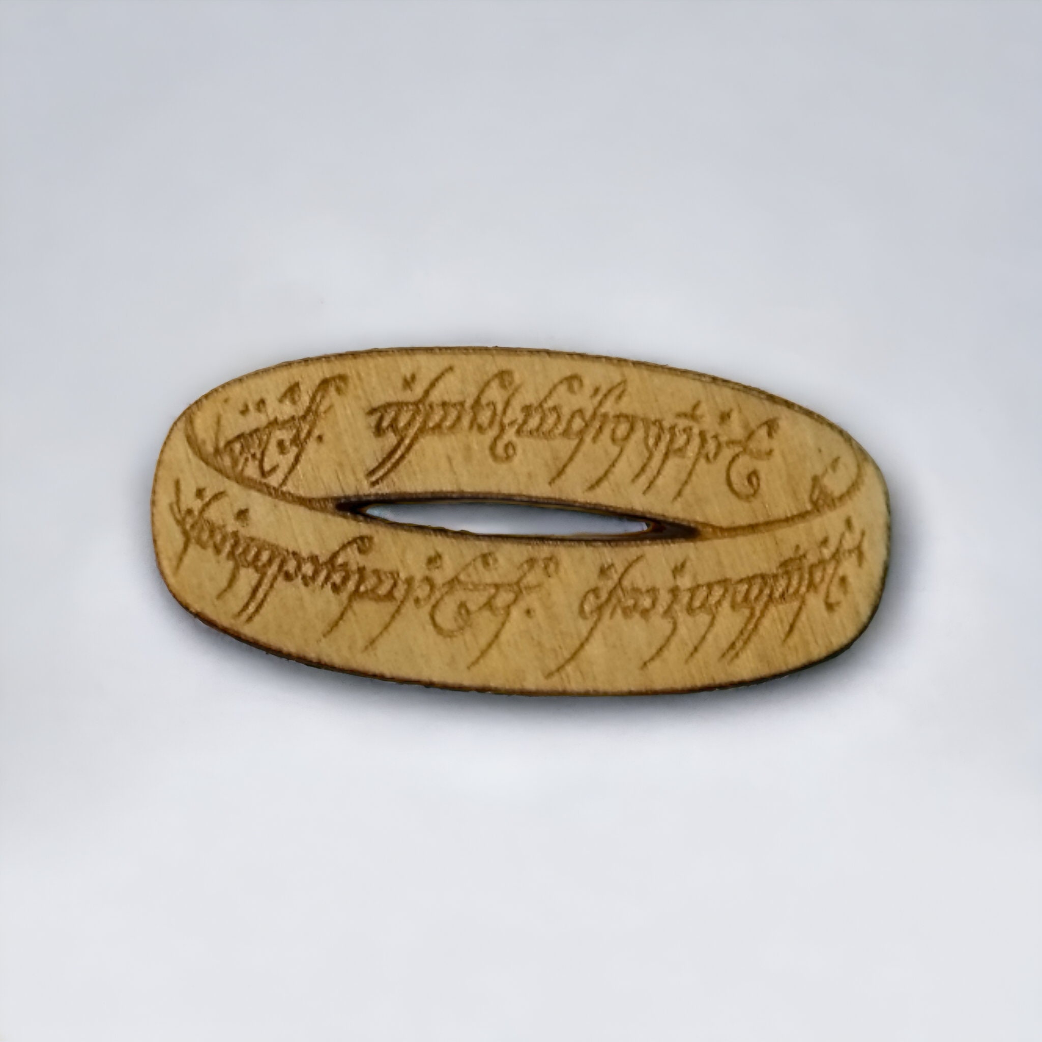 Set of 6 Lord of the Rings Wooden Magnets & Pins Exclusive Brooch ...