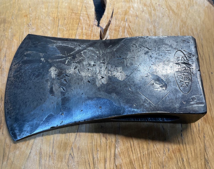 Mann True American Axe Head I Vintage Single Bit Splitting and Felling ...