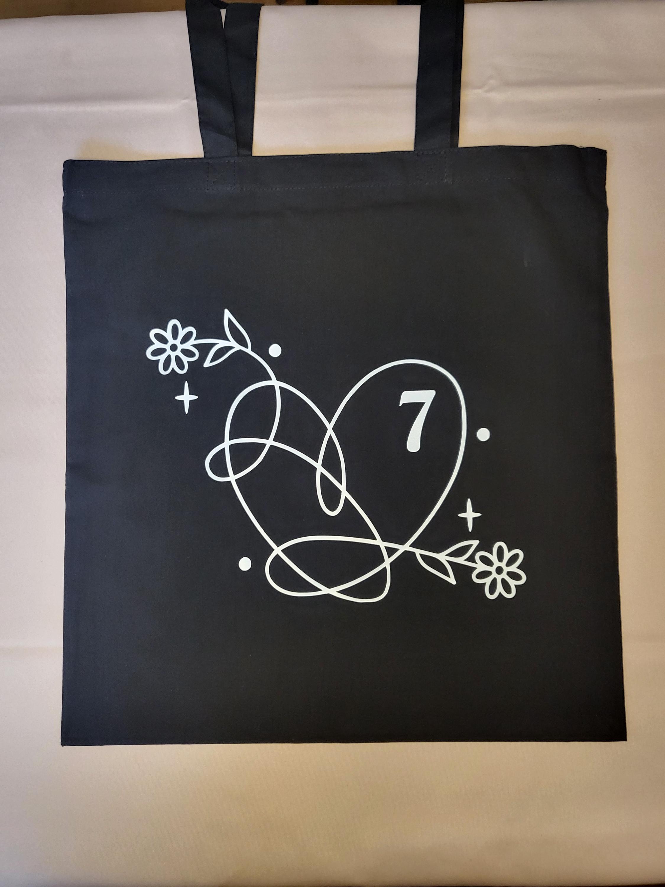 BTS Love Yourself Inspired Tote Bag | Kpop Cotton Canvas ...