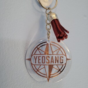 Ateez Member Inspired Keychains | Ateez Keychain | Keychain by ...