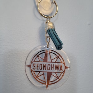 Ateez Member Inspired Keychains | Ateez Keychain | Keychain by ...