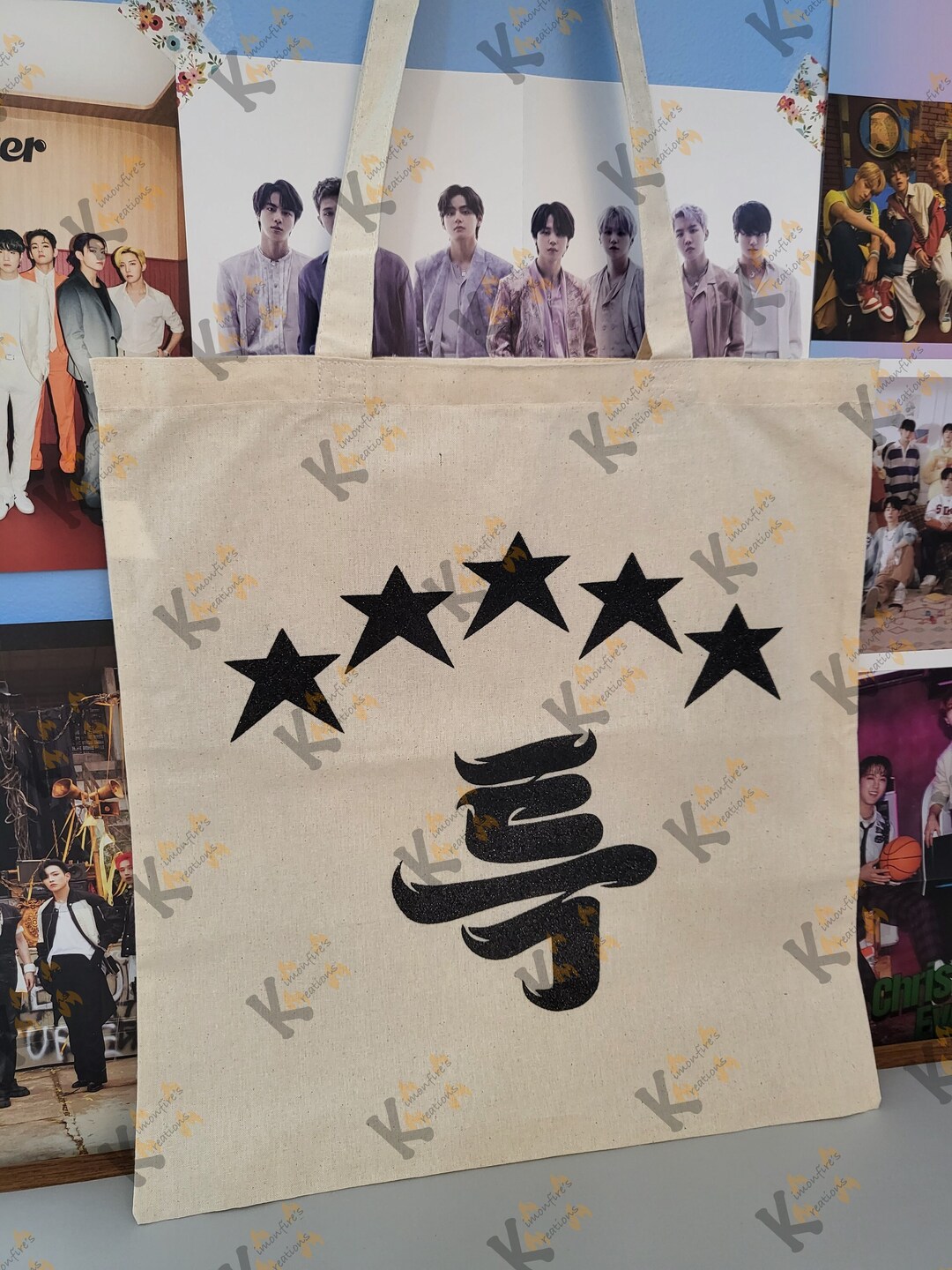 Stray Kids 5-star Tote Bag SKZ Shopping Bag Subtle Kpop - Etsy