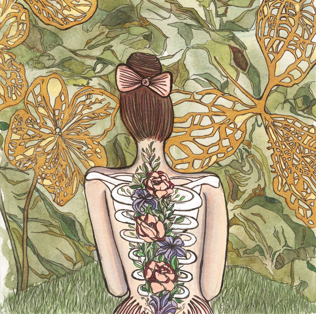 Watercolor Illustration of "fragility" Art Print Signed - Etsy