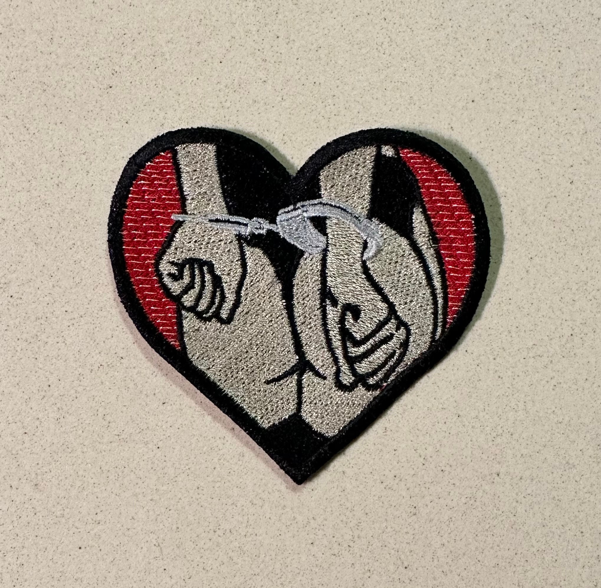 Patch for Ironing Kinky Love Heart | Fun Patches, Love Patches, Heart ...