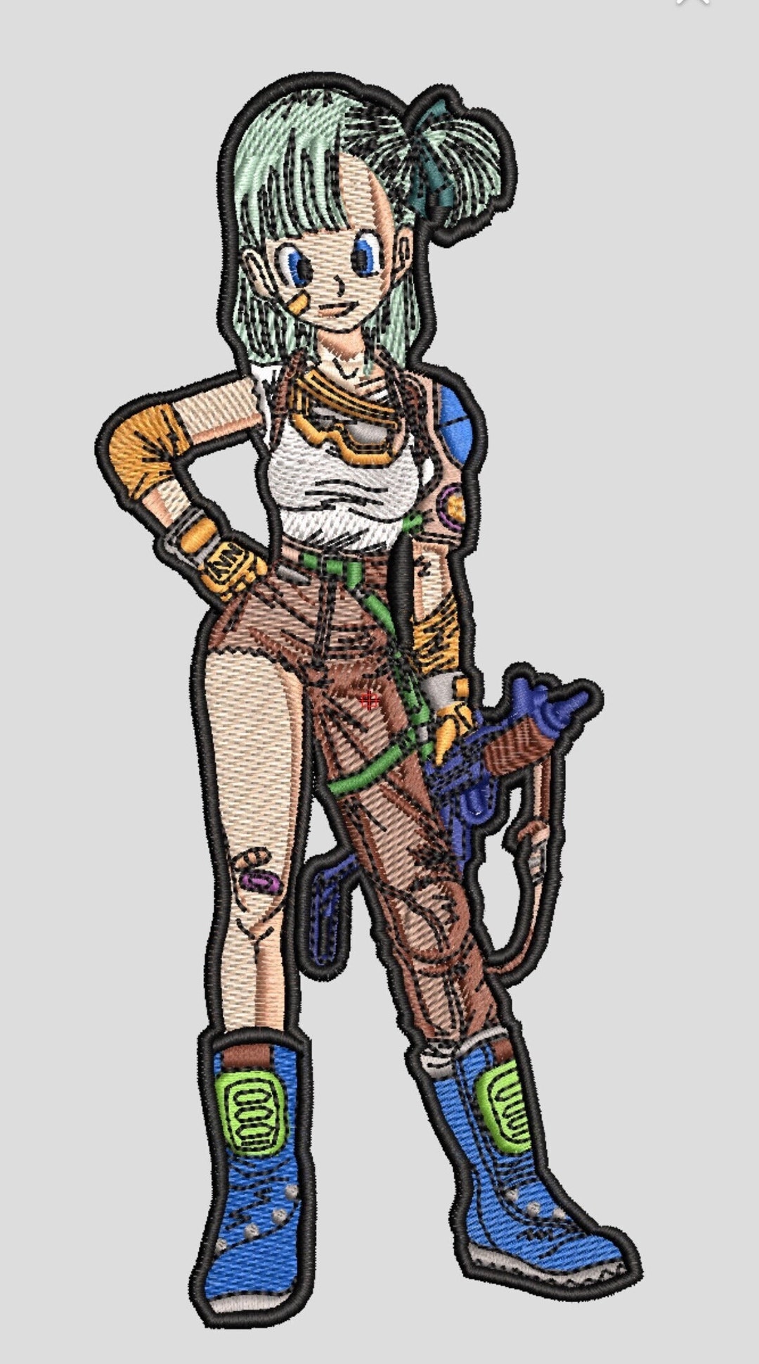 Embroidery Design, Anime File, Anime Fanart File Download, Embroidery ...