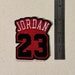 Patch for Ironing 23 Mj Jersey the Goat Jersey Patches, Jorden Patches ...