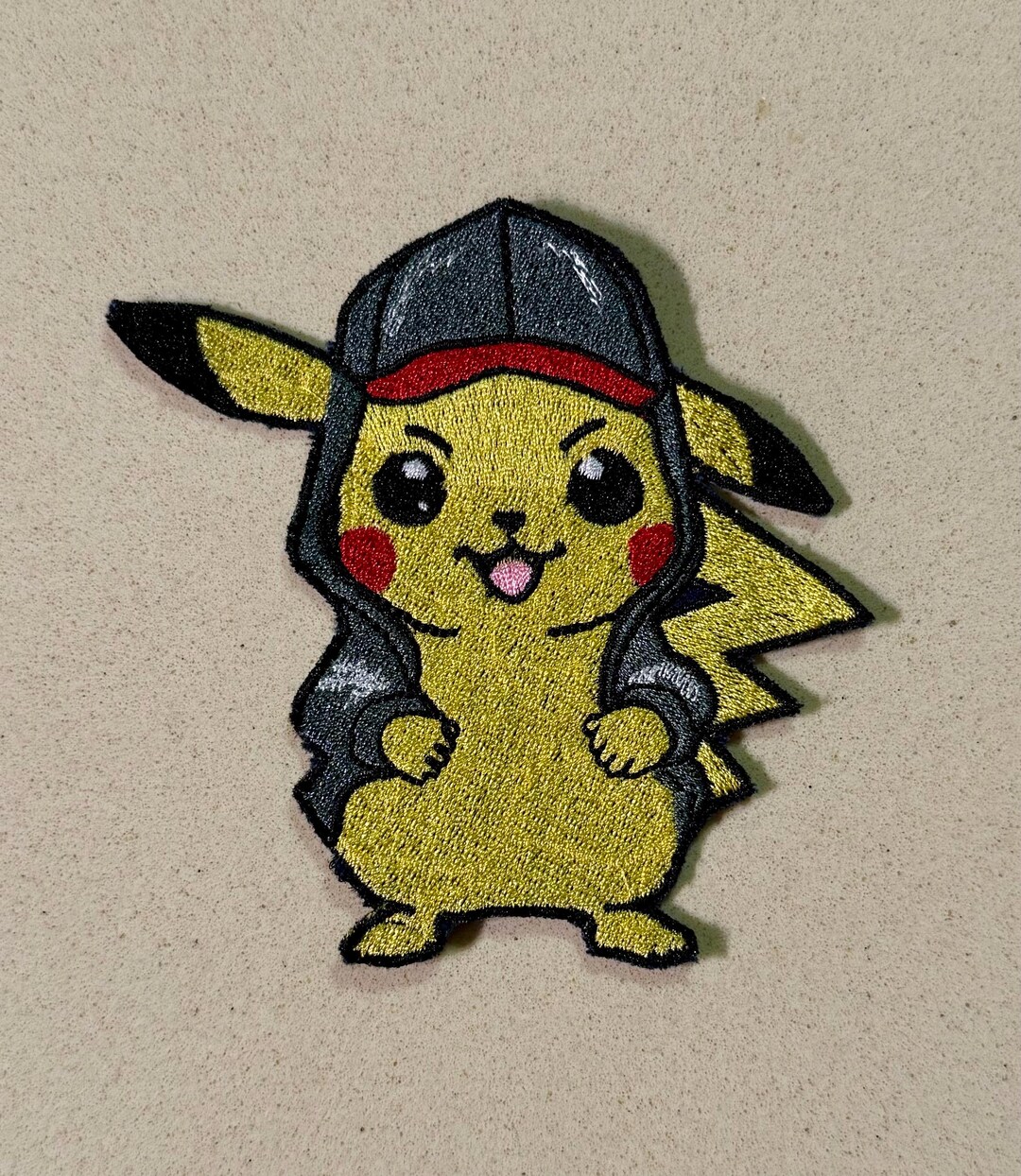 Patch for Ironing Fun Gangsta Pika | Fun Patches, Trendy Patches, Cool ...