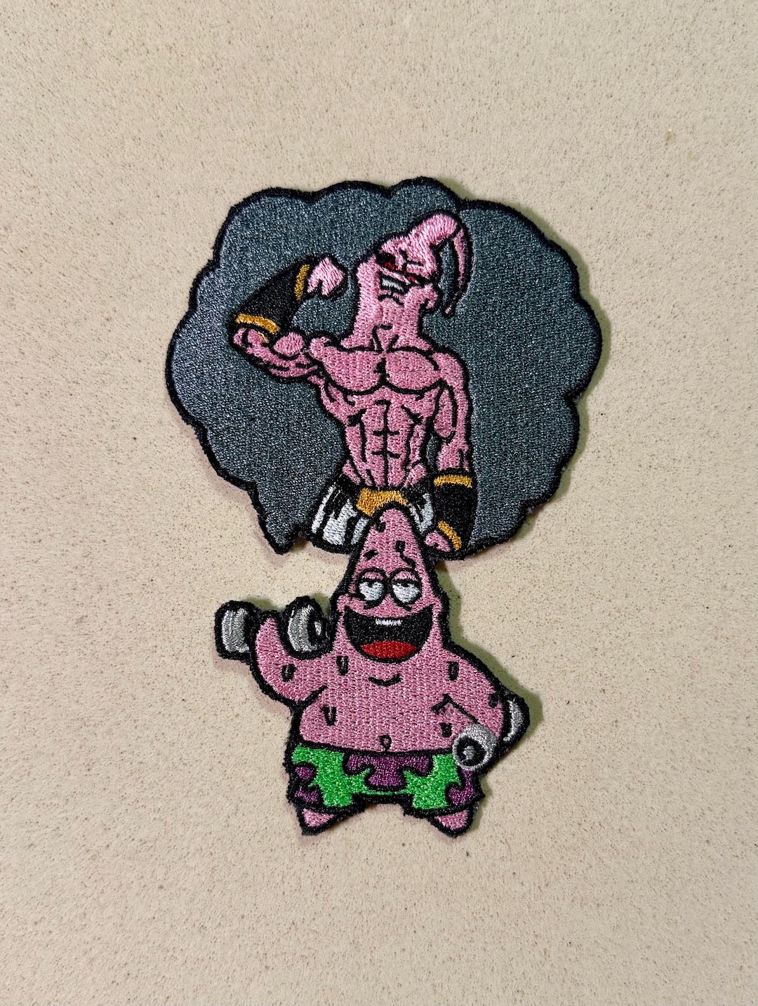 Patch for Ironing Funny Gym Motivation | Cartoon Patches, Anime Patches ...