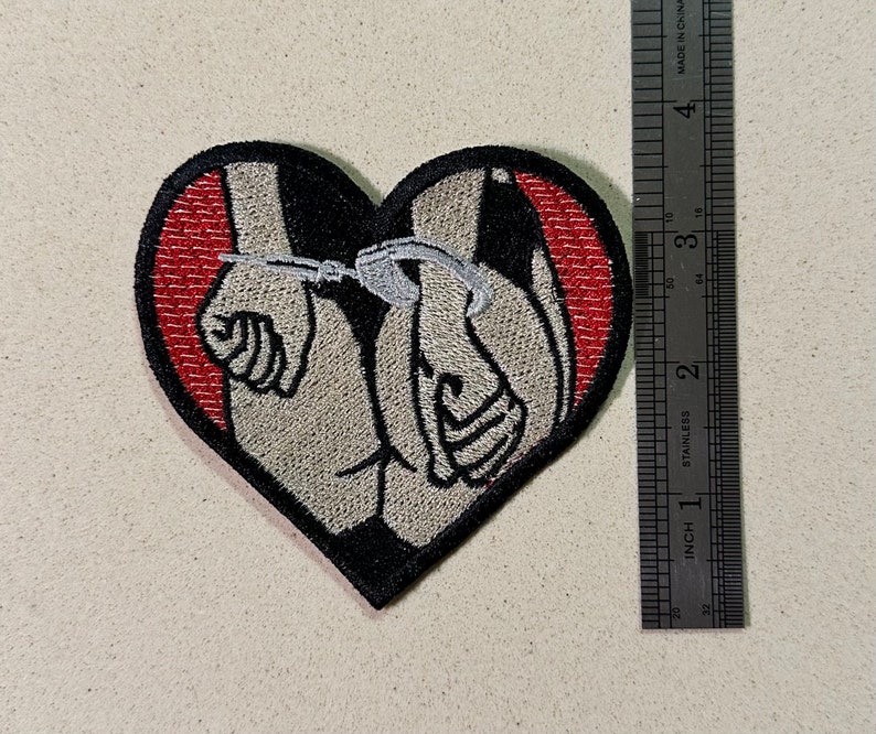 Patch for Ironing Kinky Love Heart Fun Patches, Love Patches, Heart ...