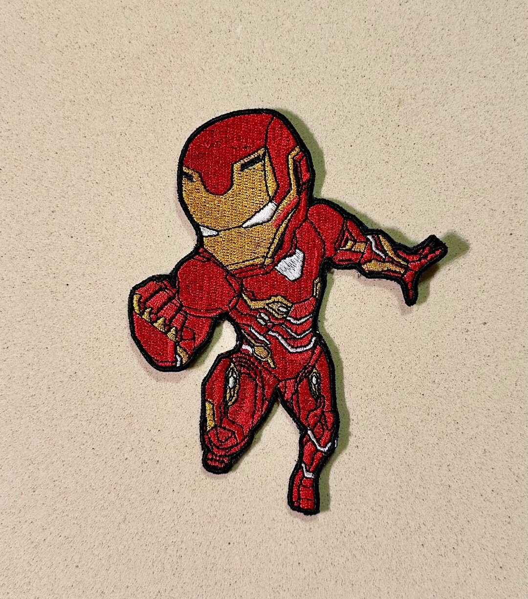 Patch for Ironing Adorable Mini Irn Man Superhero | Superhero Patches, Hero Patches, Mini ...