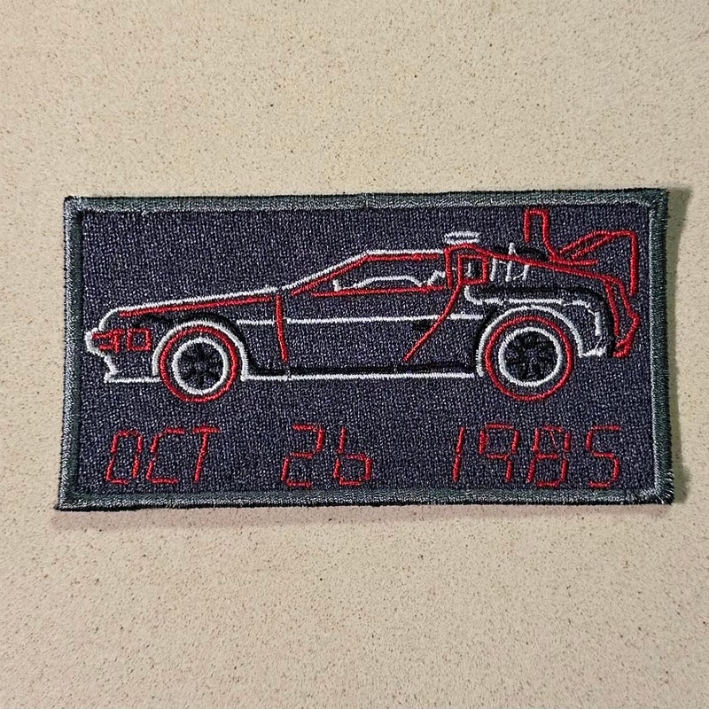 Back to the Future Patch - Etsy