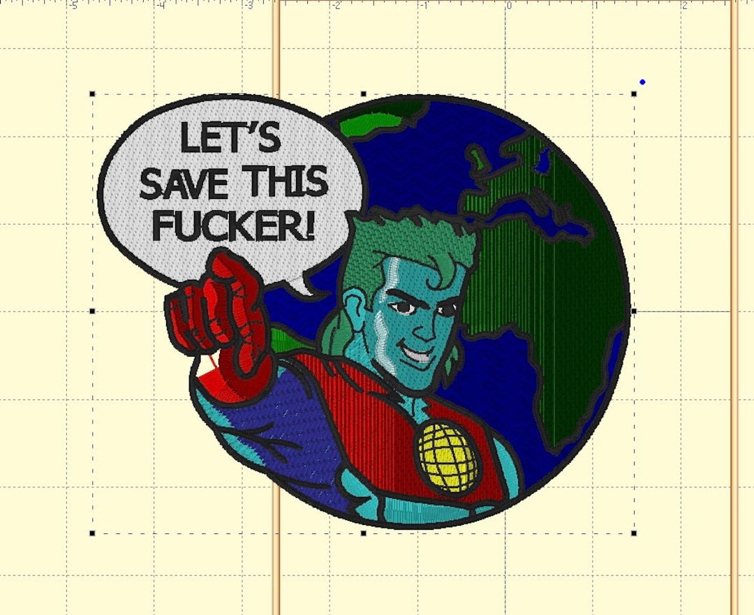 Embroidery Design, Captain Design, Embroidery Machine, Comic Designs ...