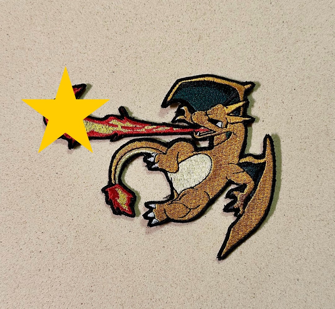 Patch for Ironing Flying Fire Dragon Cool Patches, Pokiman Patches, Dragons Patches, Fire ...