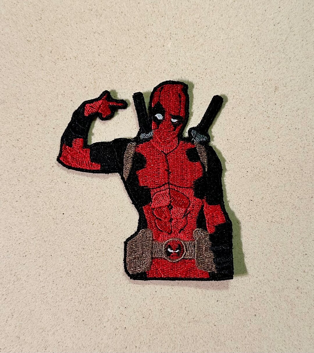 Patch for Ironing Superhero Blown His Brains Out | Fun Patches ...