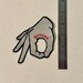 Patch for Ironing Gotcha Hand Sign | Fun Patches, Gotcha Patches ...