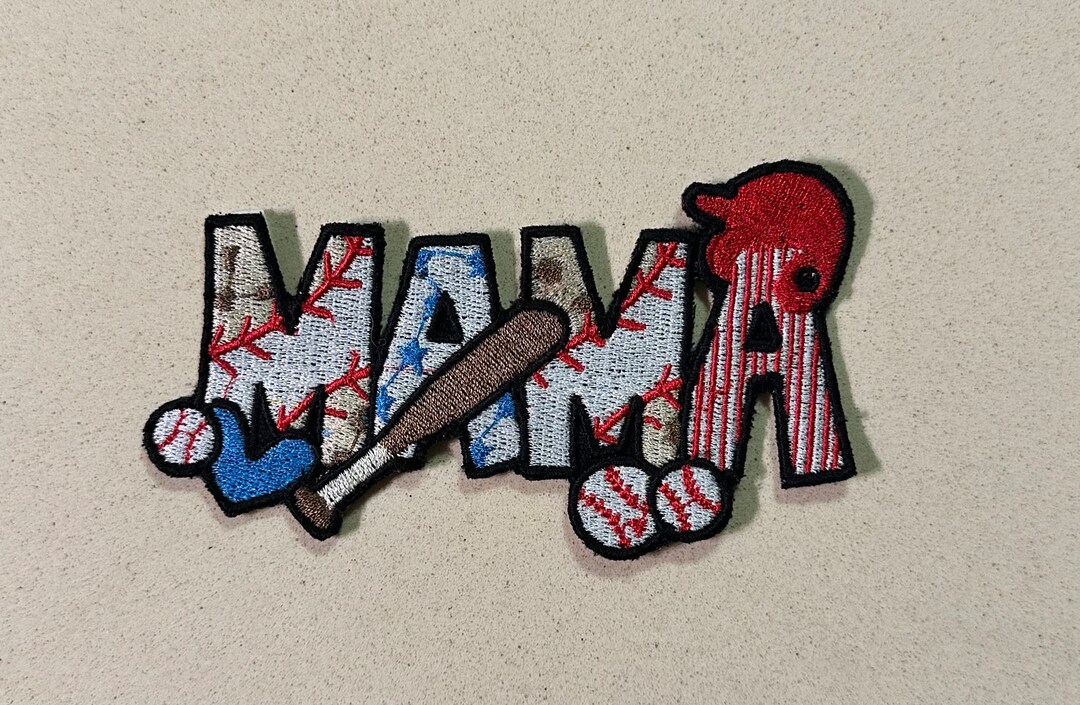 Patch for Ironing Baseball Mamma Kids | Sports Mom Patches, Alien ...