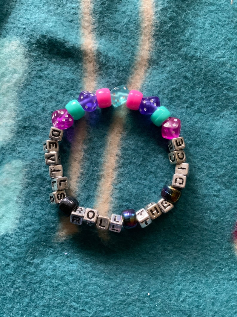 Devils Roll the Dice Cruel Summer Bracelet - Etsy