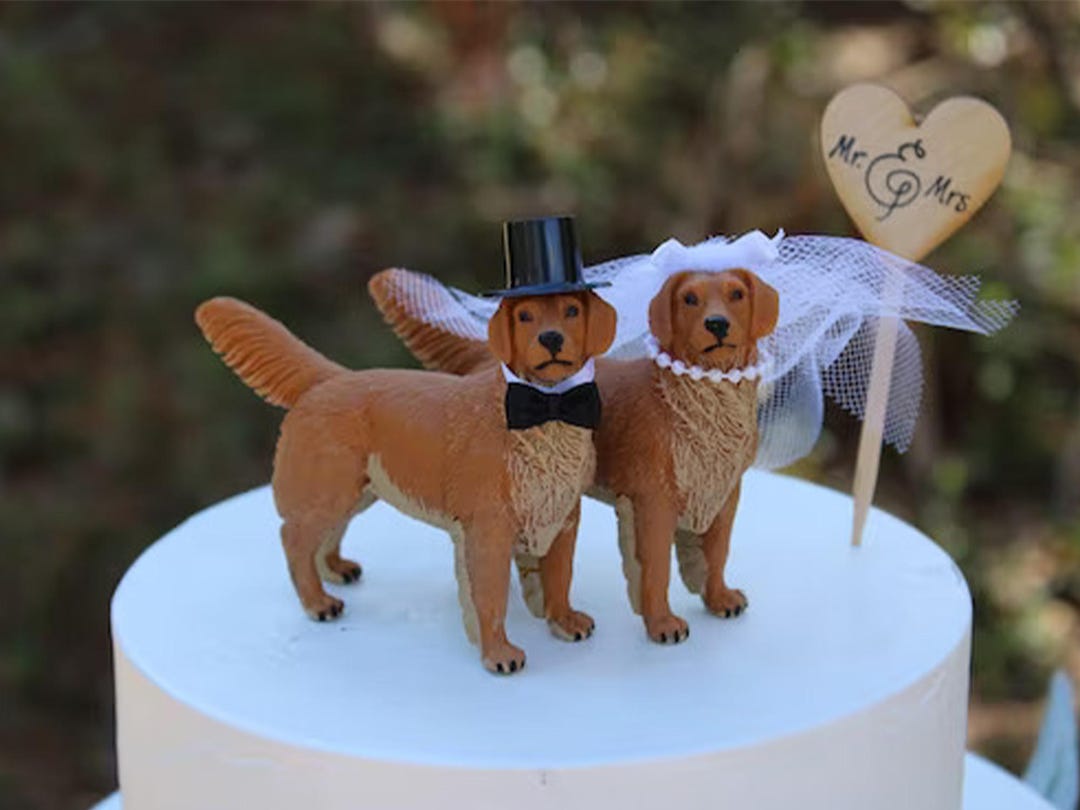 Dog Birthday Cake Toppers, Mini Cat Cake Toppers, Pet Decorations, Pet ...