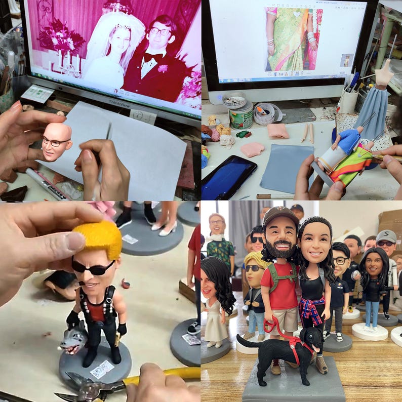 Personalized Customized Figurines, Make Your Own Bobblehead, Holiday ...