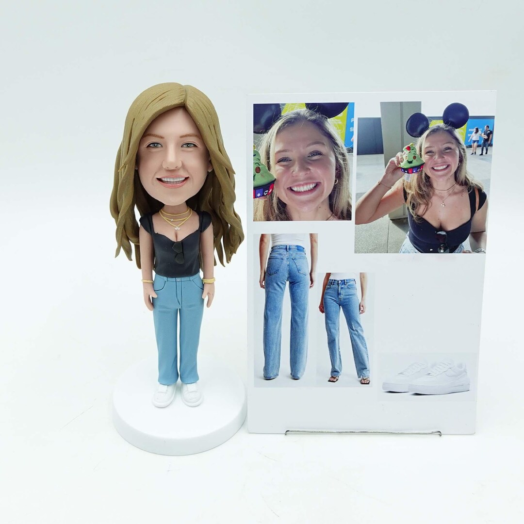 Customized Bobble Head Doll for Girlfriend,personalized Creative ...