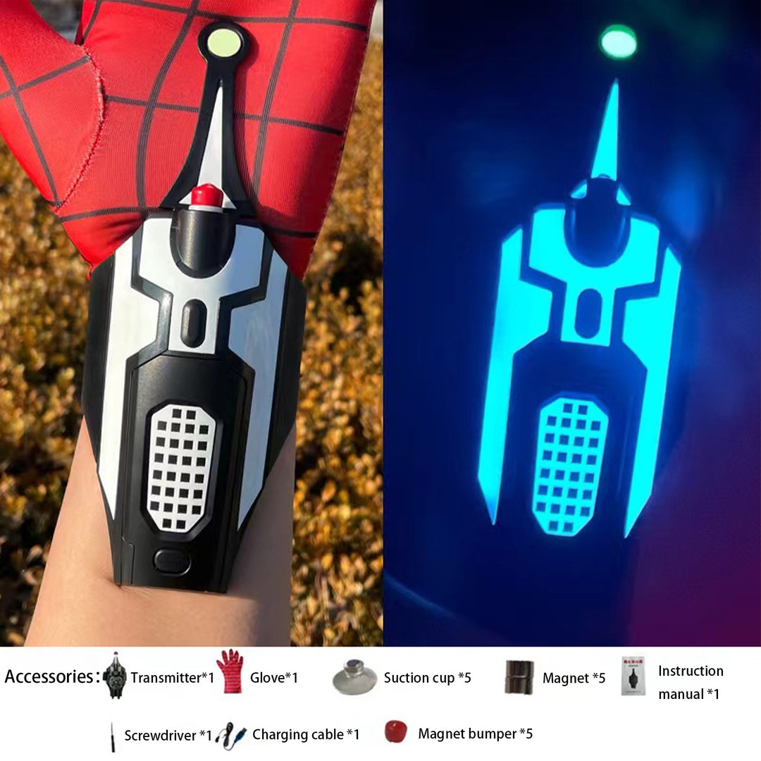 Spider-man Spitting Launcher Spider Silk Spider Web Gloves Children ...
