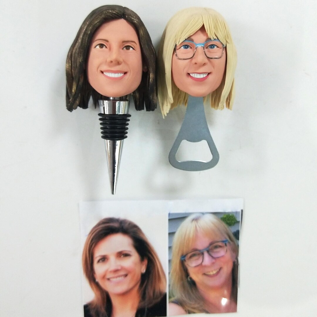 Personalized Lady Statue Beer Corkscrew, Customized Wine Corks for ...