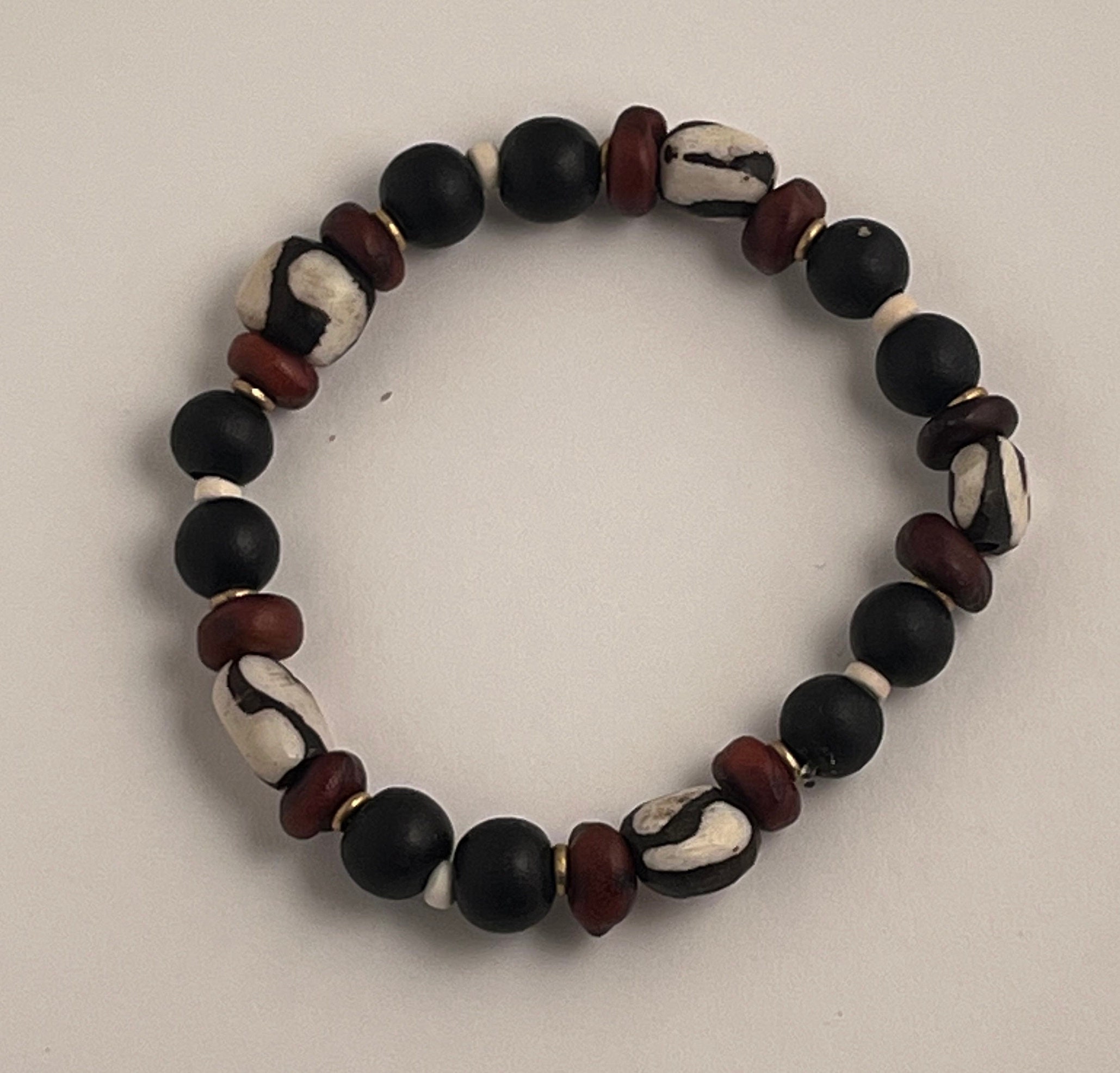 NYEUSI DELUXE Handmade African Bead Bracelet Kenya Inspired - Etsy