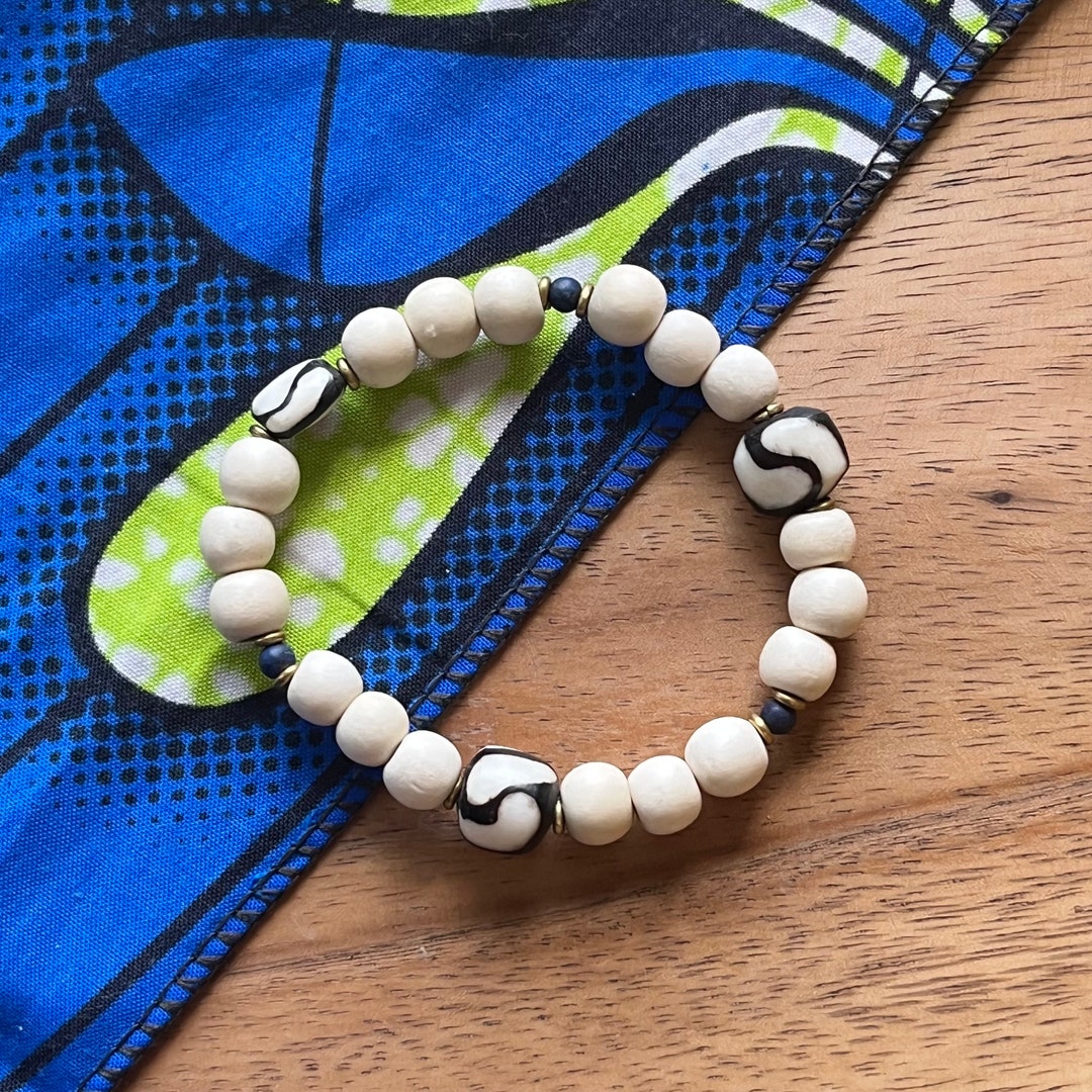 Handmade African Bead Bracelet Kenya Inspired Limited Edition Etsy