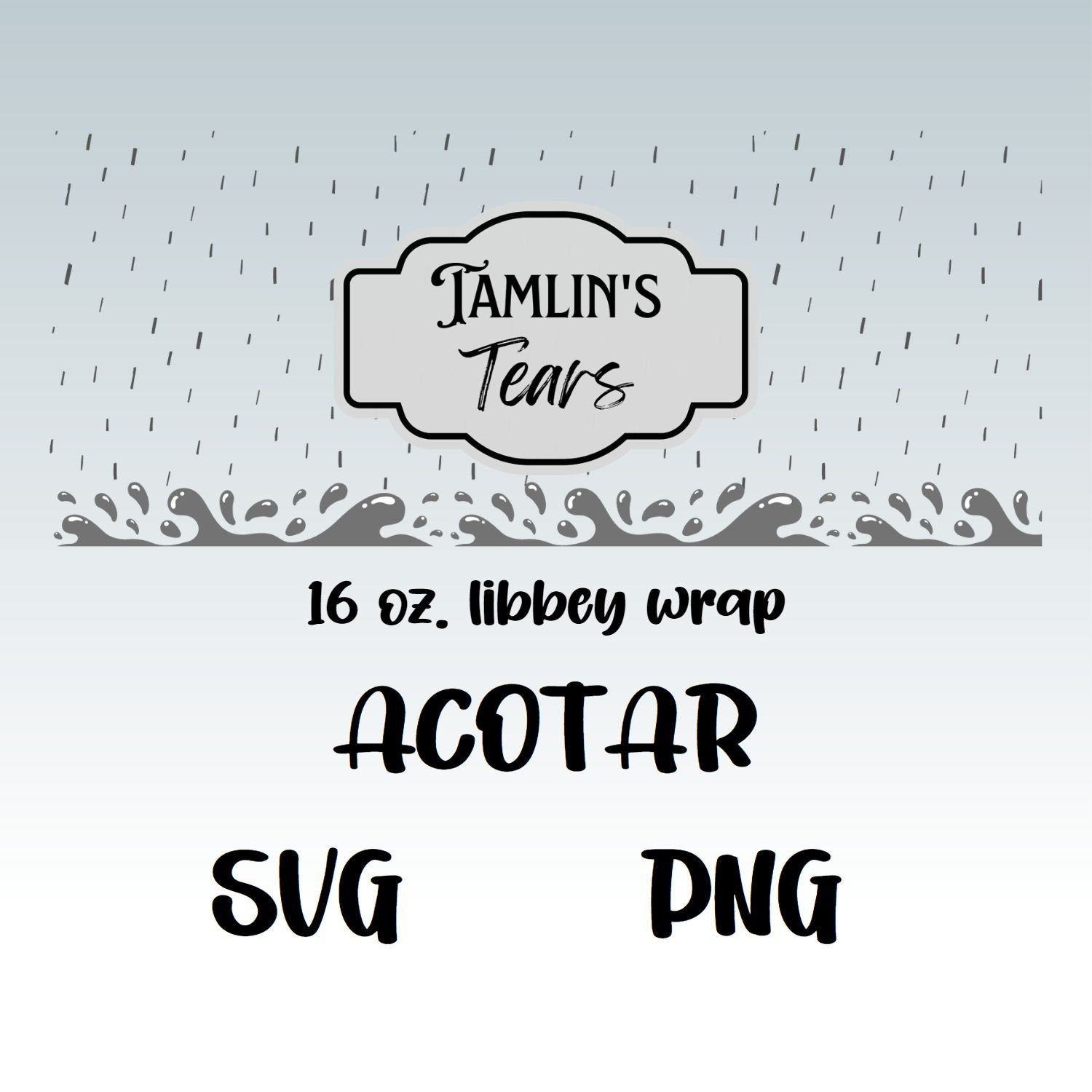 ACOTAR Libbey Cup Svg, Tamlins Tears Svg, ACOTAR Inspired, Night Court ...