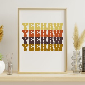 Yeehaw PNG, Retro Font SVG, Country Western PNG, Cowgirl Design, Lets ...