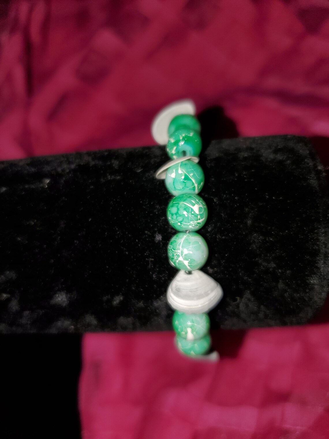 Small Sea Shell Beaded Bracelets - Etsy