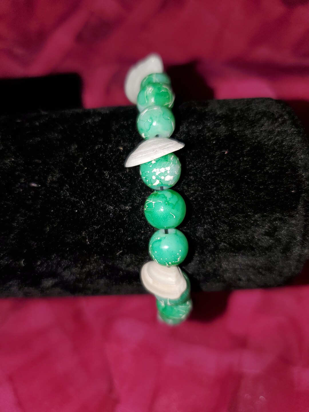 Small Sea Shell Beaded Bracelets - Etsy